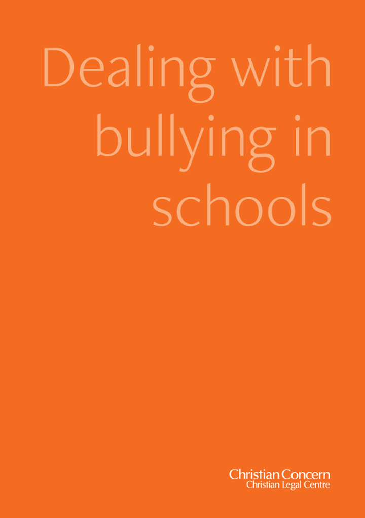 How to deal with bullying in schools - Christian Concern