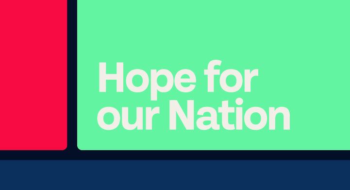A golden opportunity to see Jesus at the heart of our nation ...